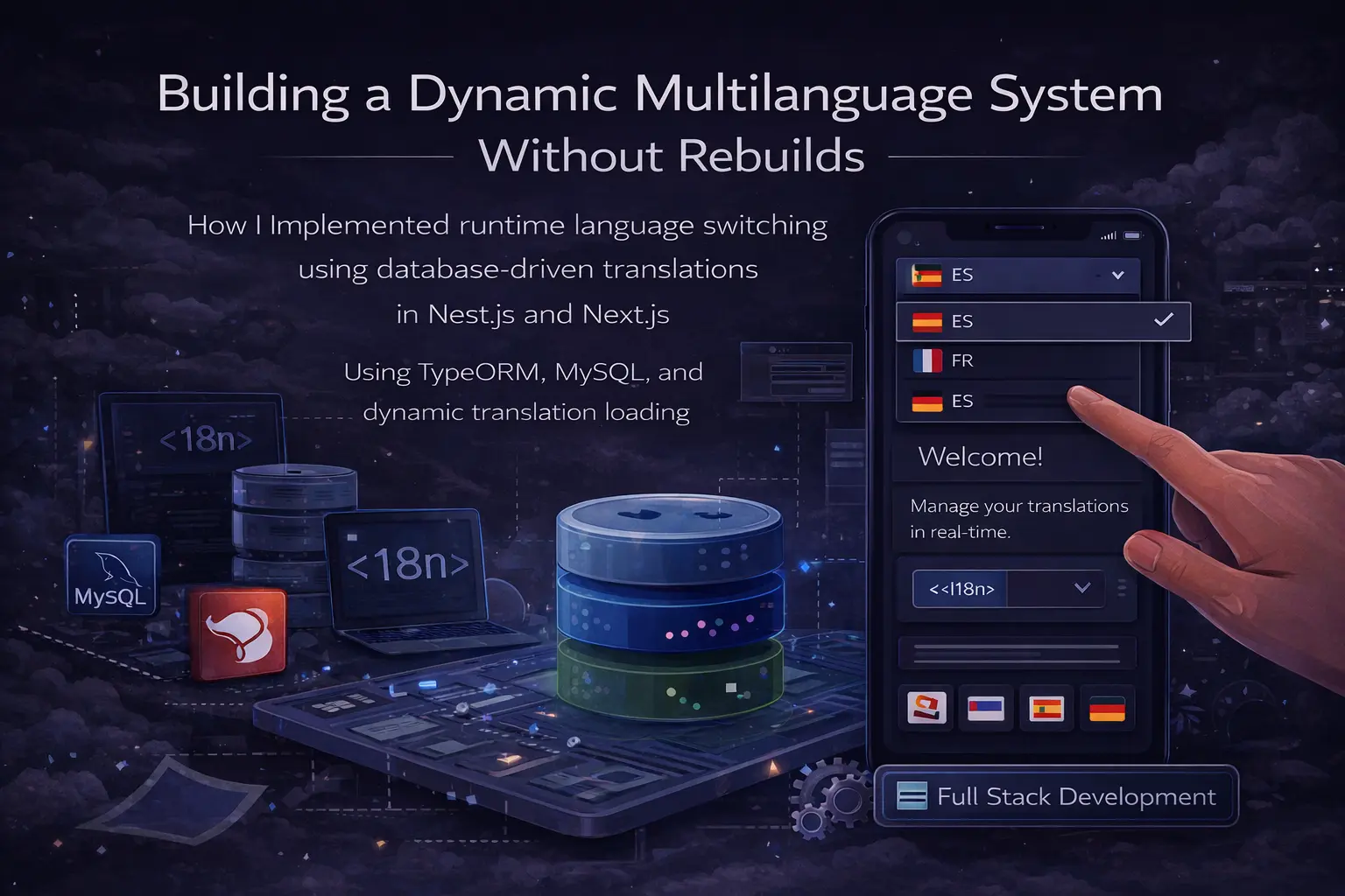 Building a Dynamic Multilanguage System Without Rebuilds
